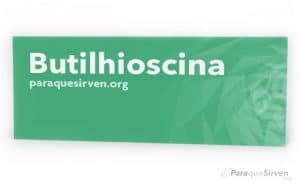 Para qué sirve la Butilhioscina